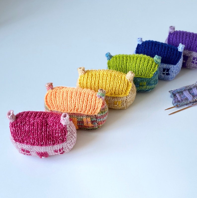 PDF Download Mini Red Roof Croft House Knitting Pattern - Etsy