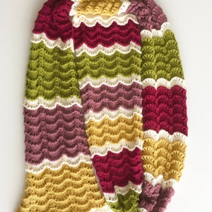 Scallop Scarf Knitting Pattern - Etsy
