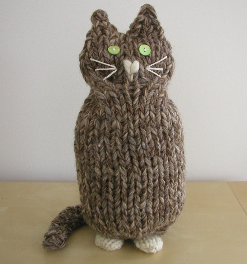 Cats Knitting Pattern - Etsy Australia