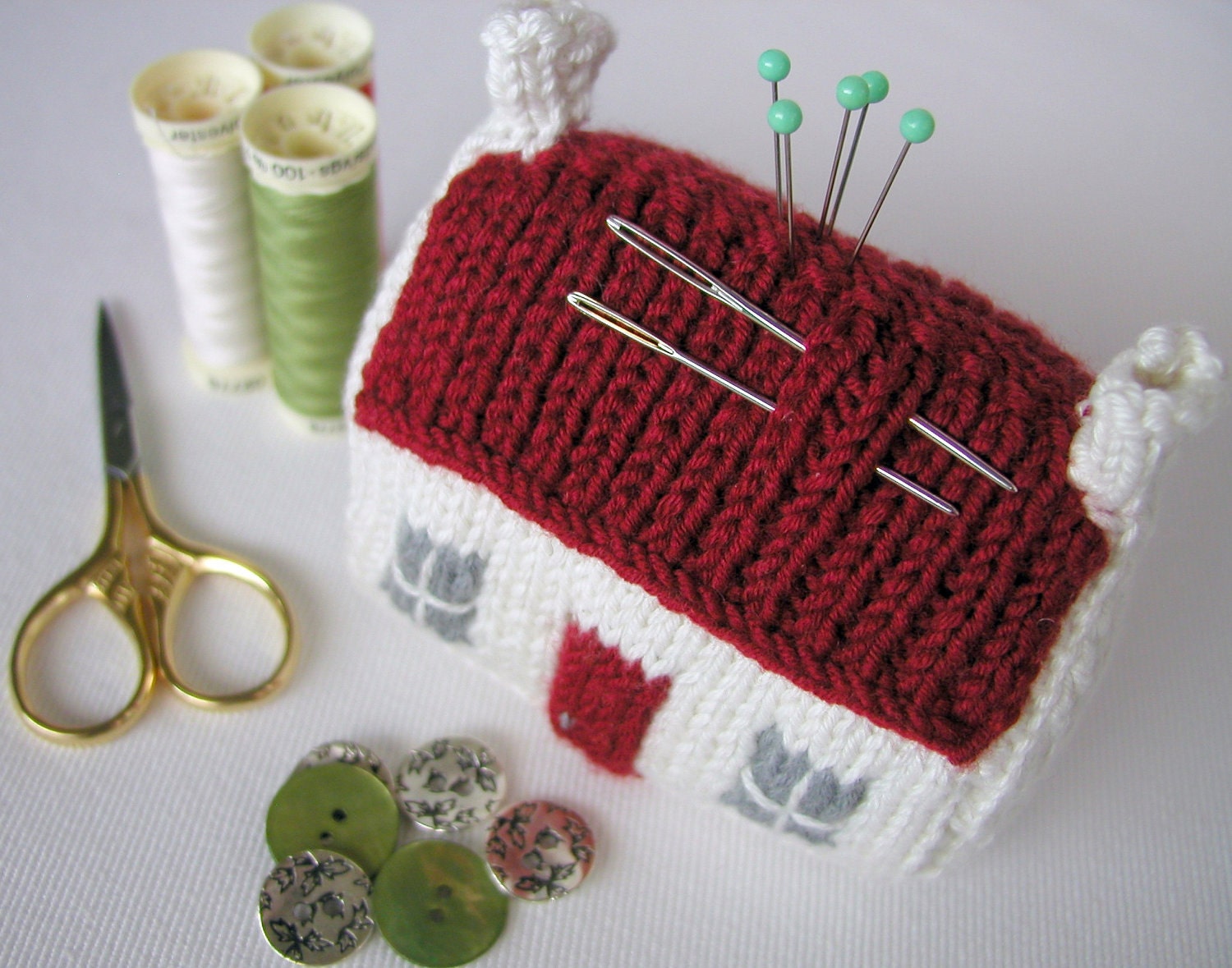 PDF Download Mini Red Roof Croft House Knitting Pattern - Etsy UK