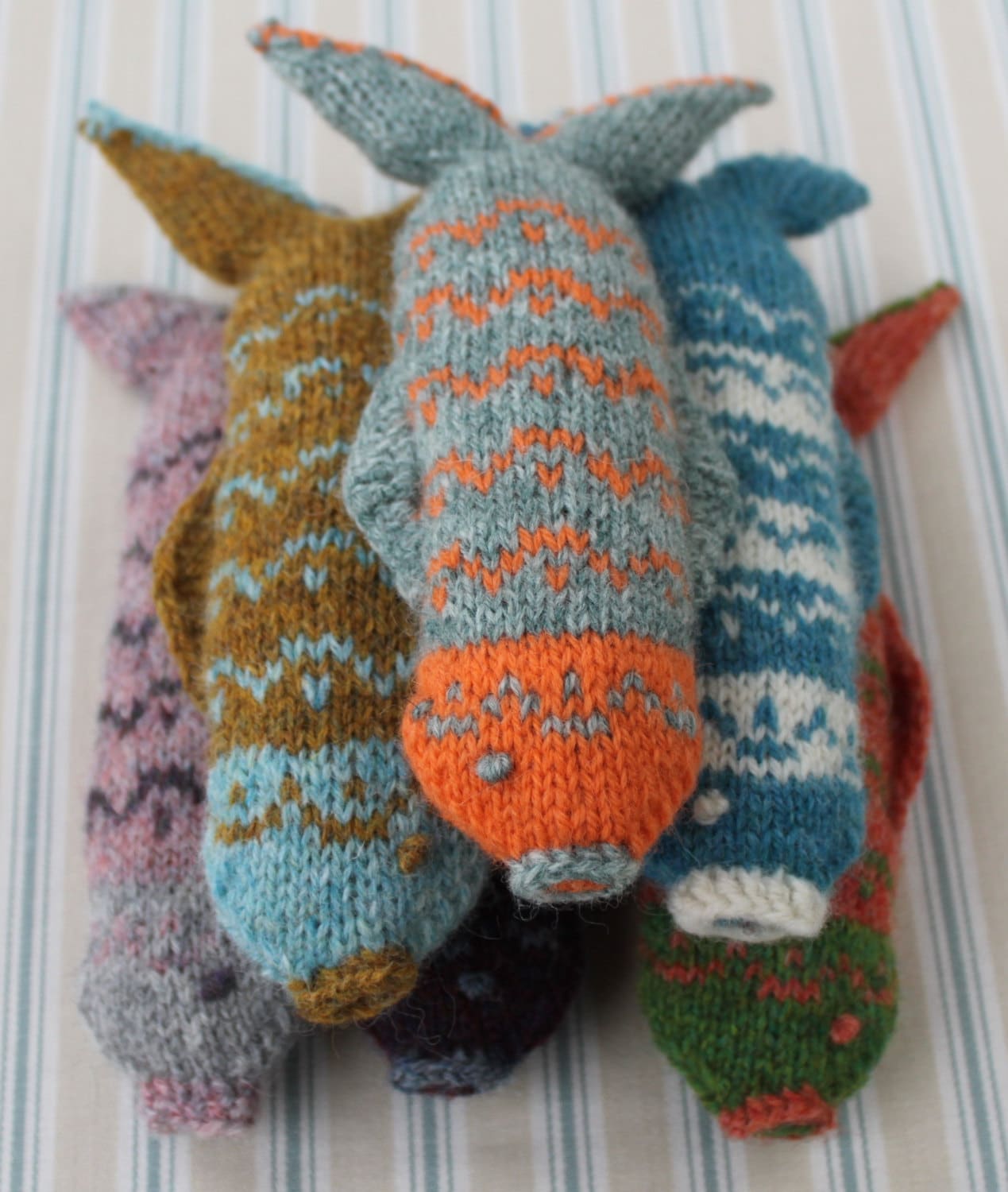 PDF Download Fair Isle Fish Knitting Pattern - Etsy