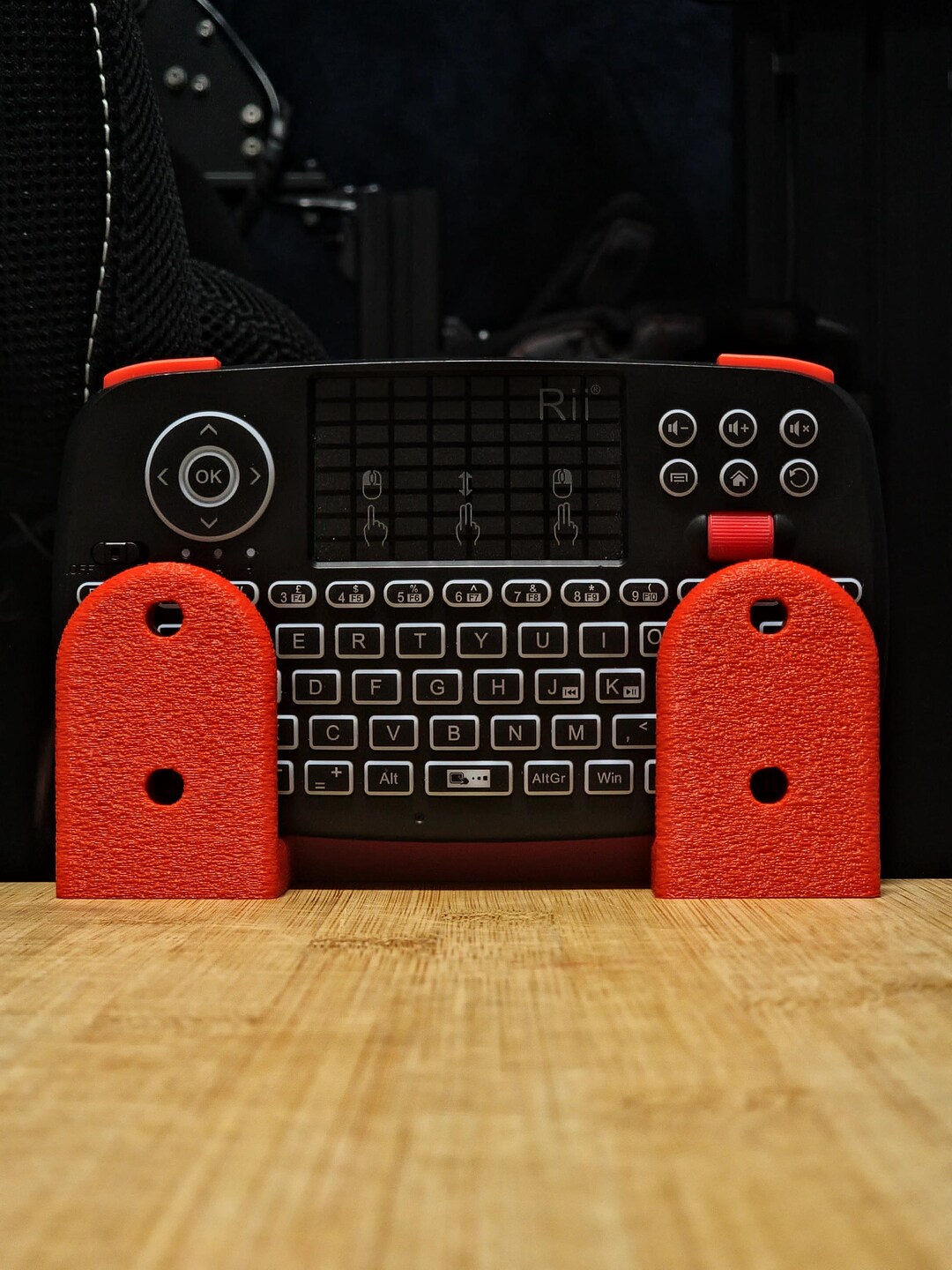 Rii I4 Mini Keyboard Holder RED Sim Racing Aluminium Extrusion Rigs - Etsy