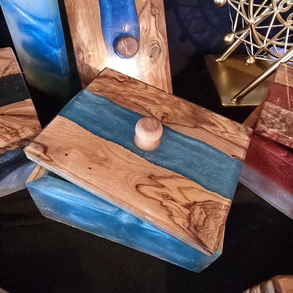 Wood Resin Box - Etsy