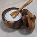 Hand-carved Olive Wood Salt Cellar With Magnetic Hinged Top + Custom ...