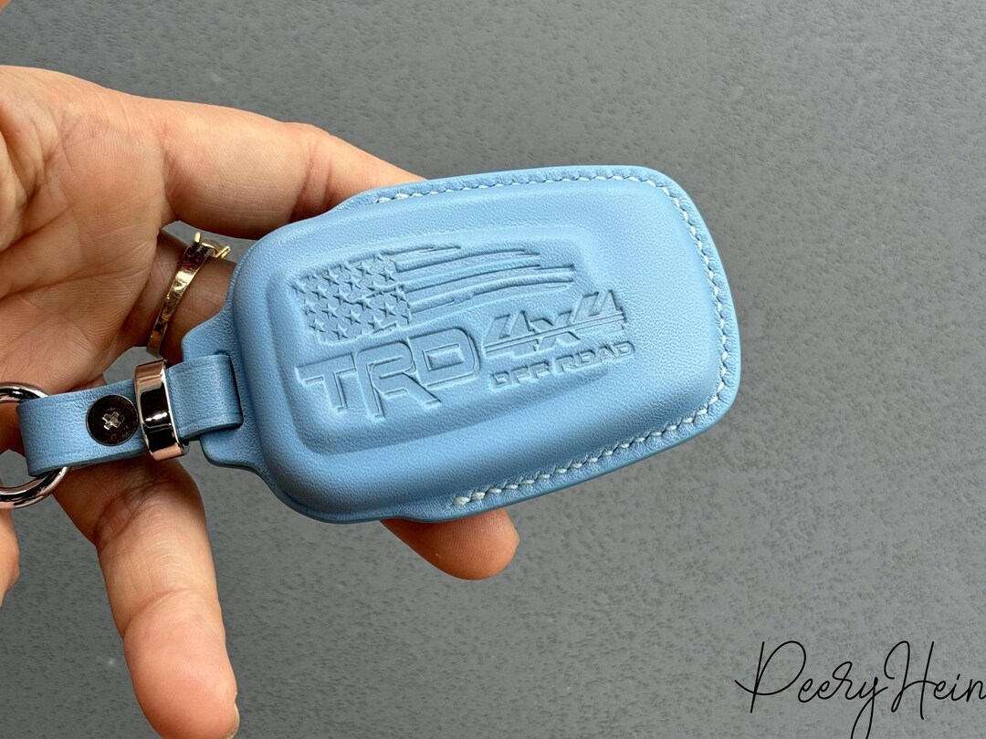 Toyota 4runner 4 Runner Trd Pro Leather Key Fob Cover Case RAV4 GT86 GT ...