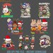 Cute Labubu Monster Bundle Png, Labubu Bundle, Cute Labubu Christmas ...