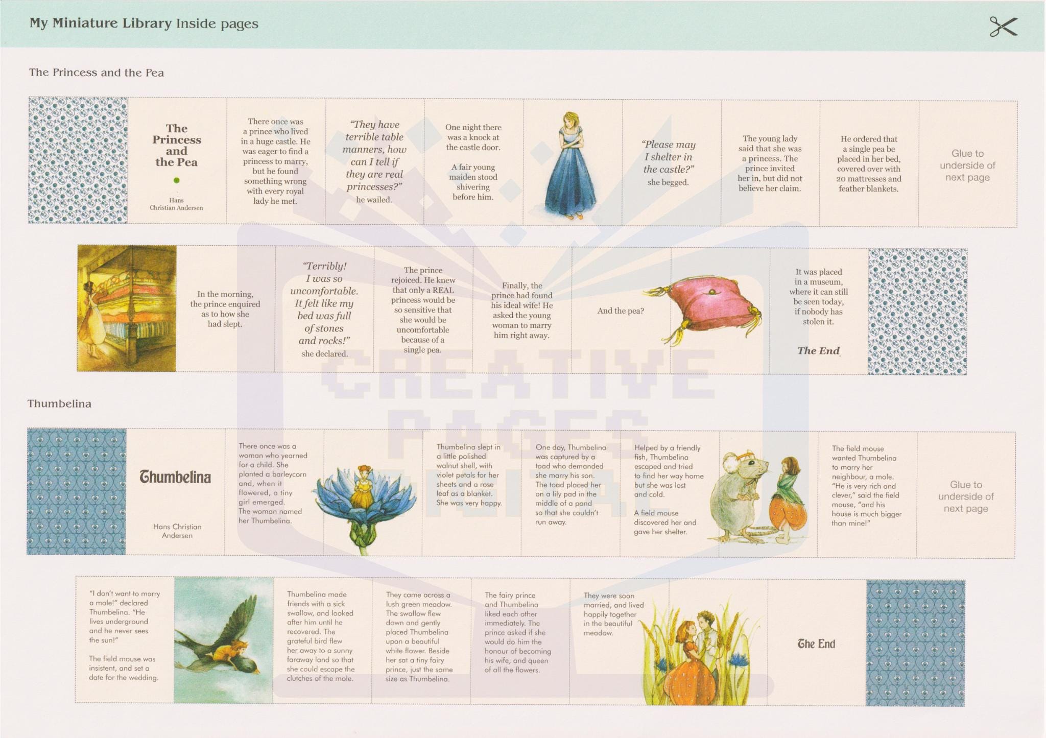 My Miniature Library - Make Your Own Books - English - Etsy