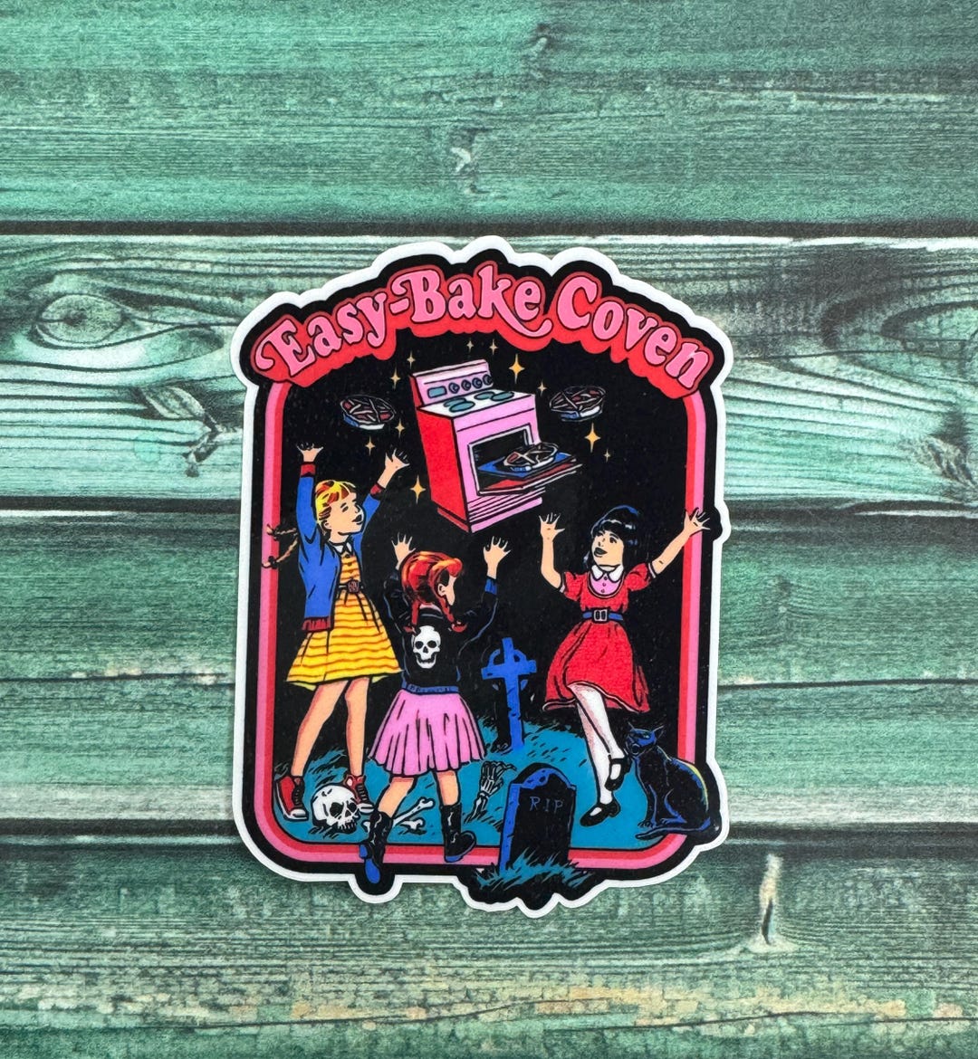 Easy Bake Coven Weatherproof Sticker - Etsy