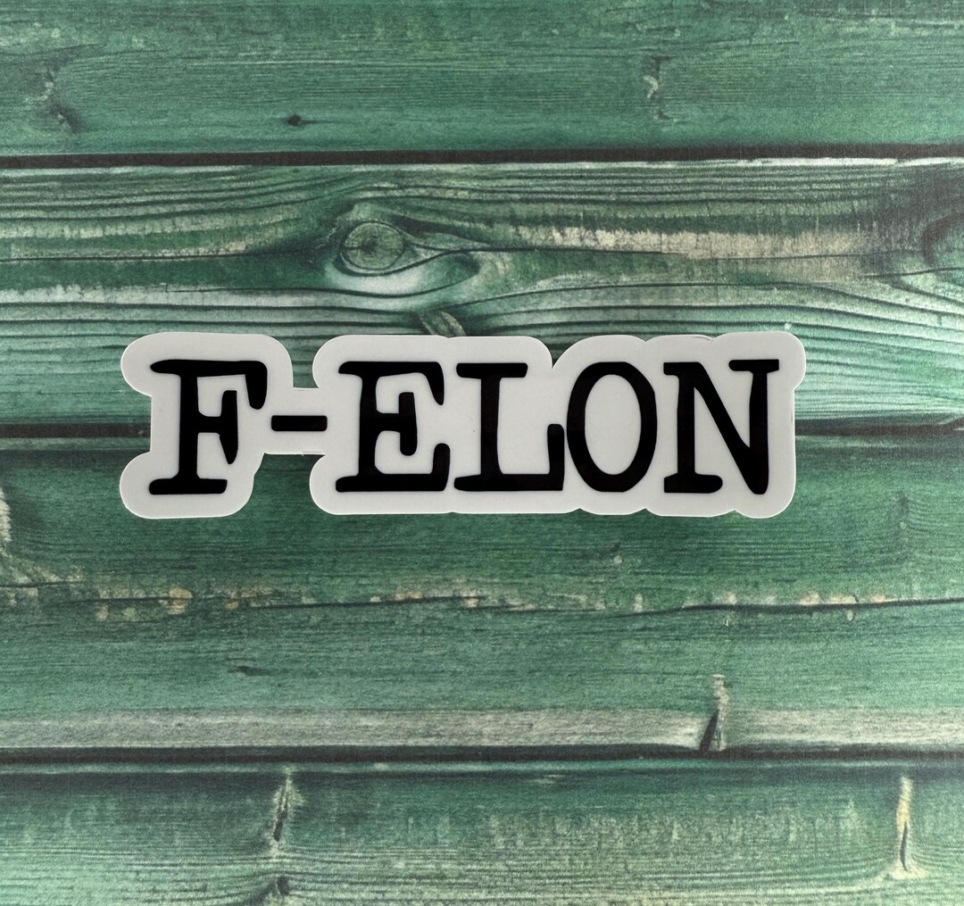 F-ELON Waterproof/fade Resistant Sticker - Etsy