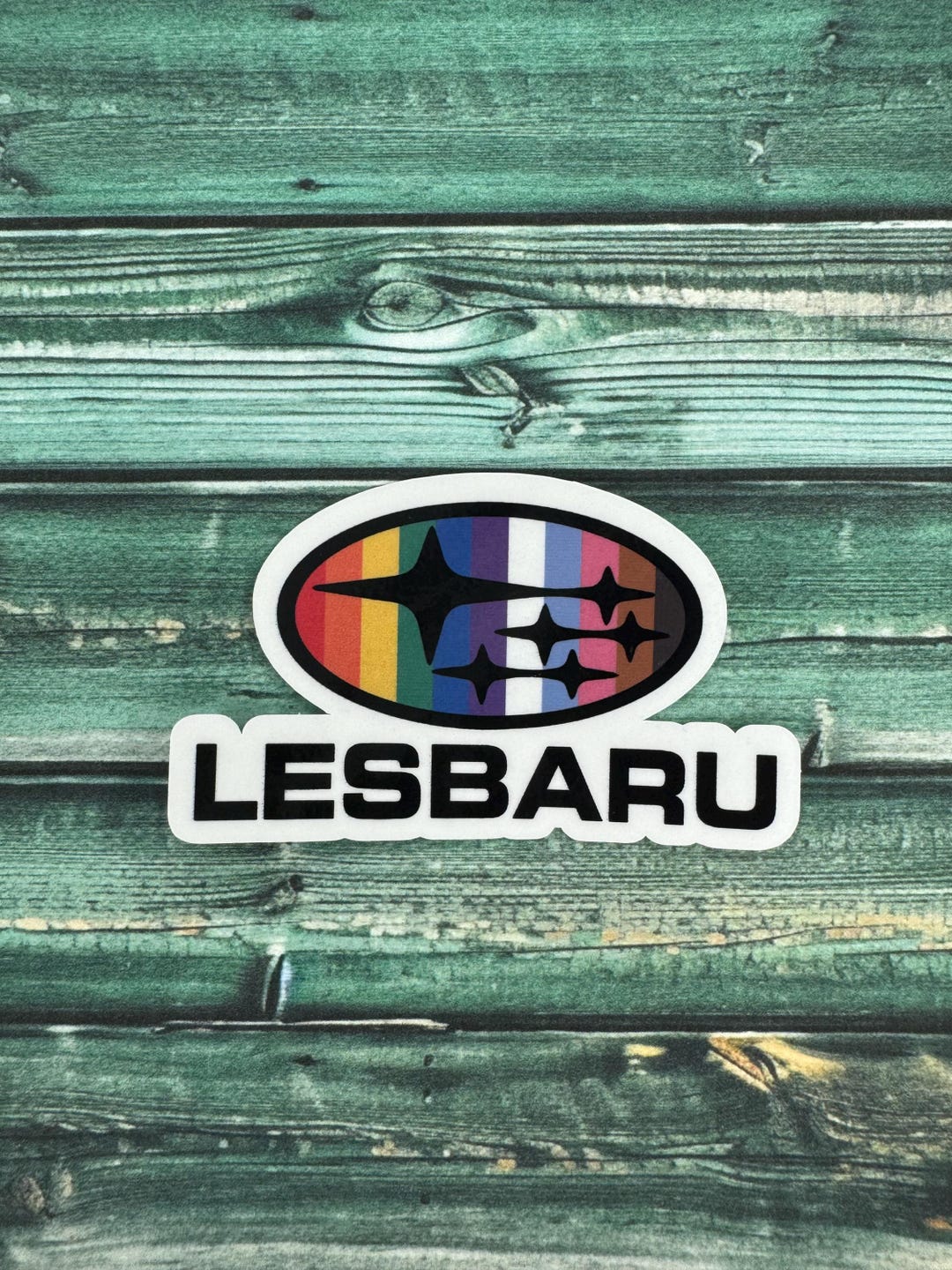 Lesbaru Weatherproof Sticker - Etsy