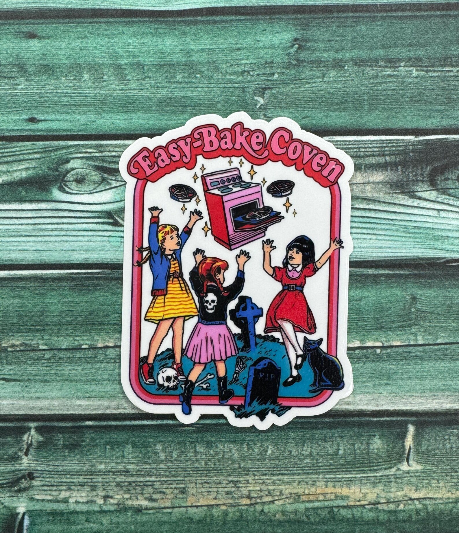 Easy Bake Coven Weatherproof Sticker - Etsy