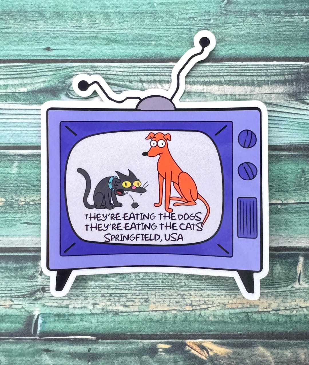 Springfield They're Eating Dogs and Cats Election 2024 Weatherproof ...