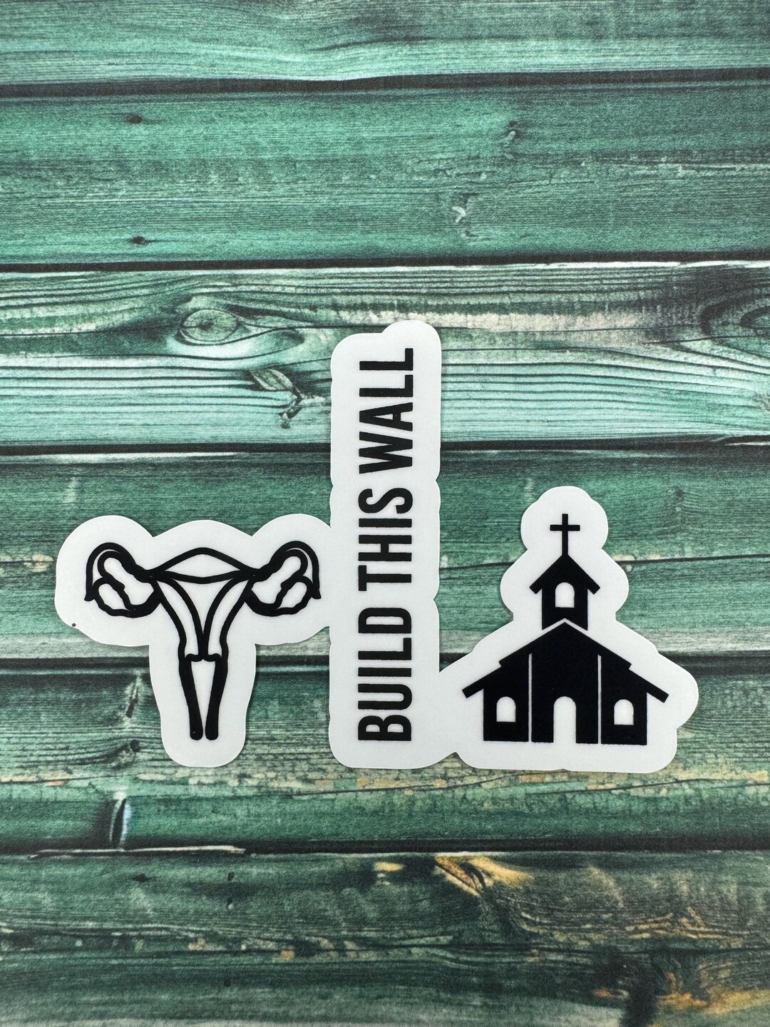 Build This Wall Laws off Our Bodies and State Weatherproof Sticker - Etsy