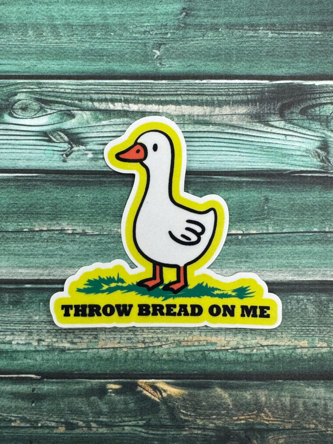 Throw Bread on Me Weatherproof Sticker - Etsy