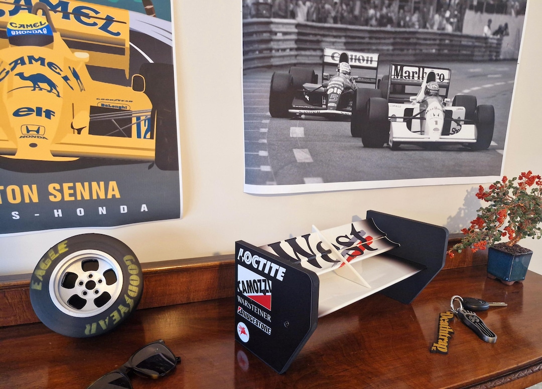 Formula 1 F1 Wing Key Holder Mclaren Spoiler West MP4/ Replica Storage ...
