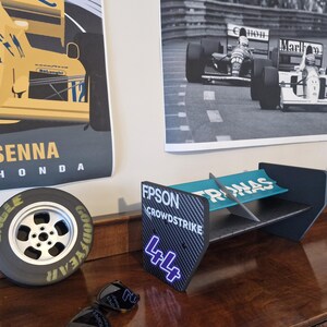 F1 Formula 1 Mercedes Lewis Hamilton Key Holder Spoiler, Storage ...