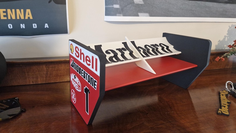 F1 Ferrari F-2000 Wing Shelf: Michael Schumacher Motorsport Display ...