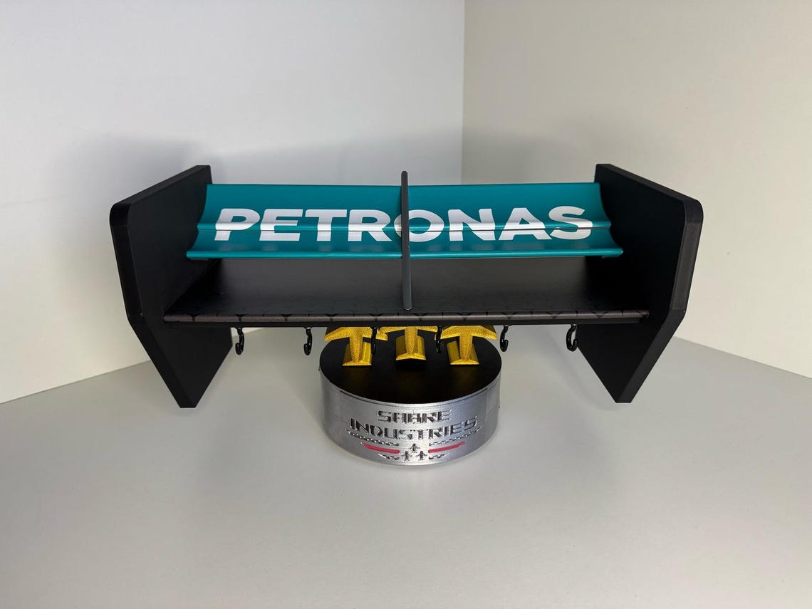 F1 Formula 1 Mercedes Lewis Hamilton Key Holder Spoiler, Storage ...