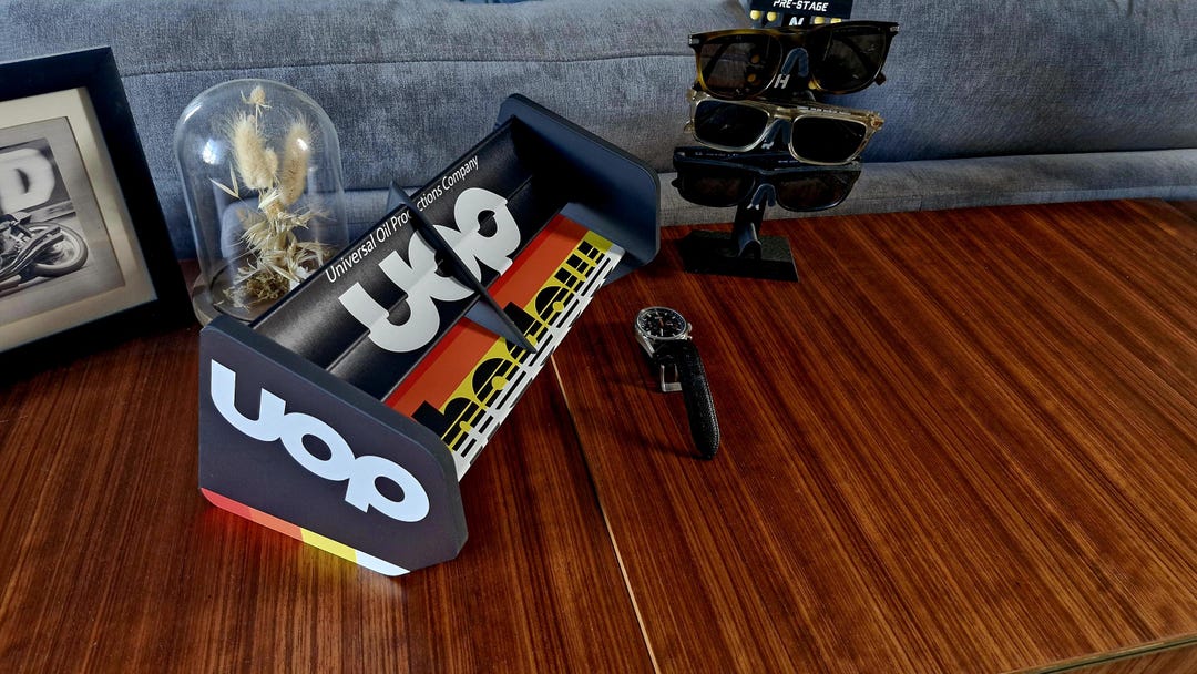 Shadow F1 Wing Key Holder: Can-am Inspired Motorsport Shelf, Handmade ...