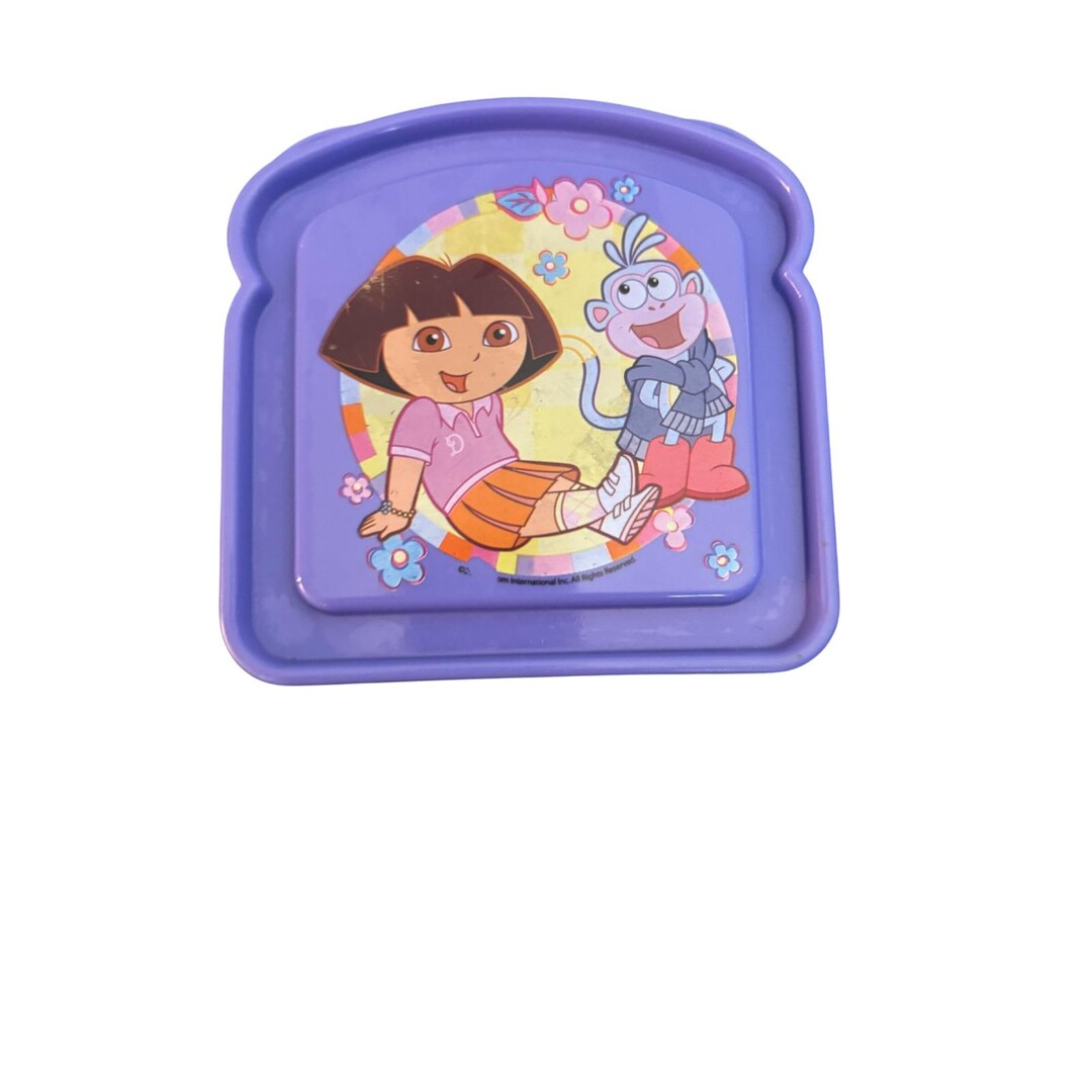 Vintage Dora the Explorer Sandwich Box Zak Designs 2000s Nickelodeon ...