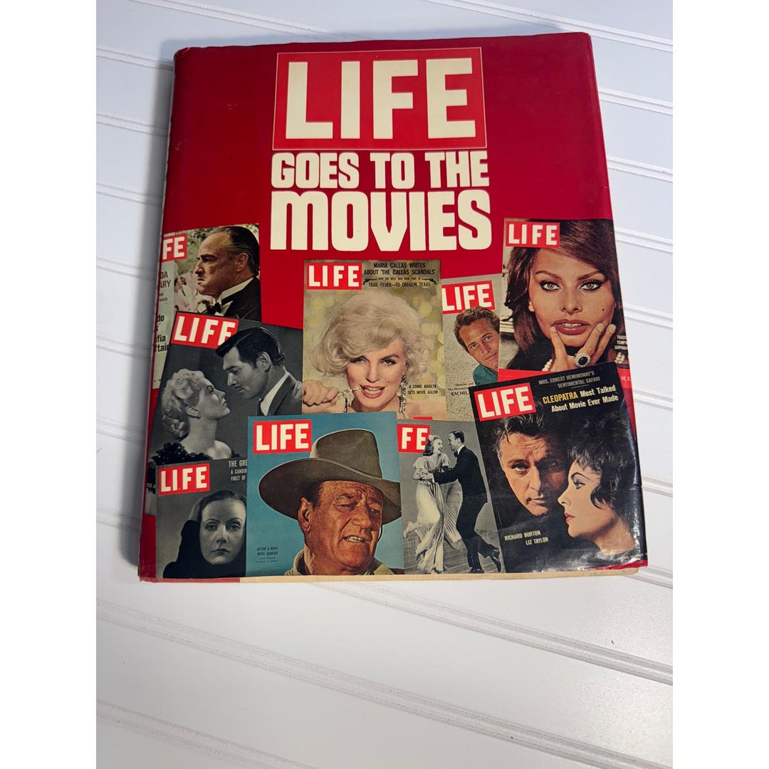 Life Goes to the Movies Hardcover Book – Movie History Photography ...