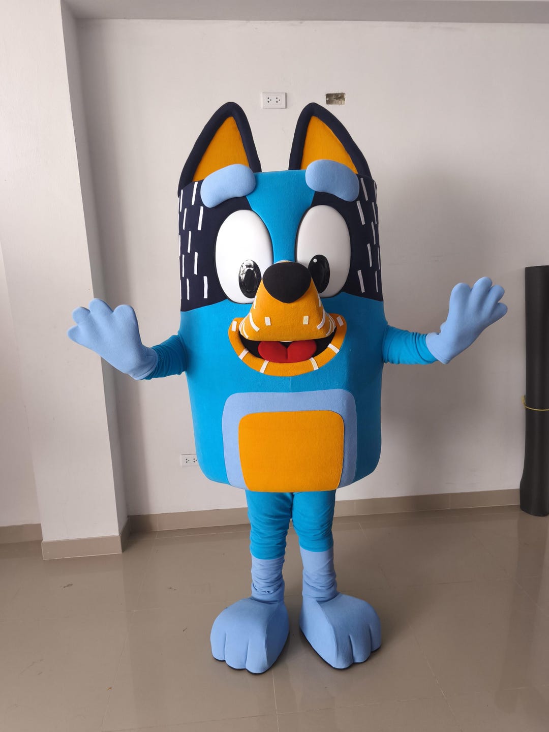 Disfraz De Mascota Papá De Perro Azul, Bandi, Botarga Cosplay - Etsy