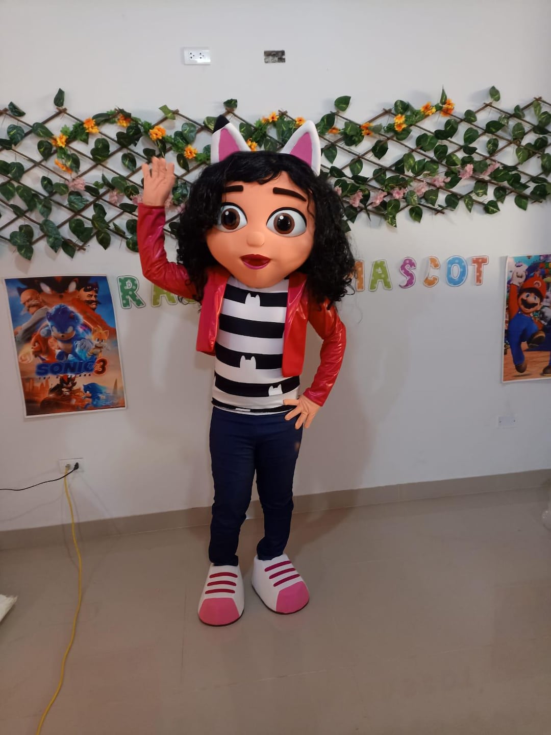 Disfraz De Mascota Gaby Blanca, Botarga Cosplay - Etsy