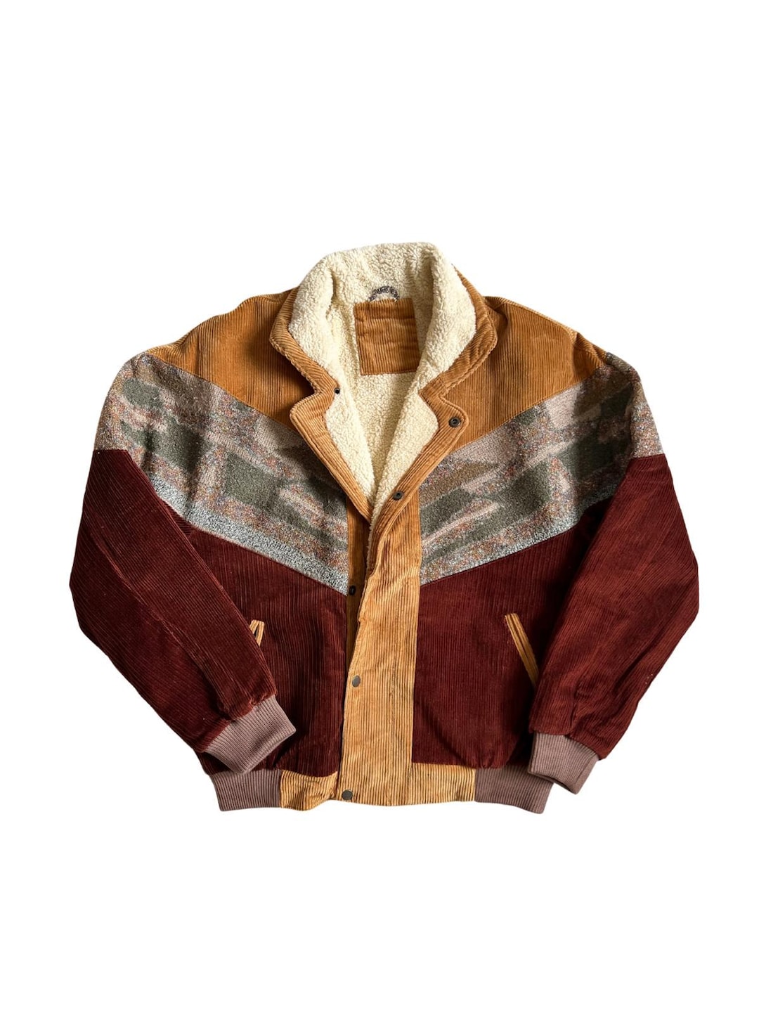 Navajo Fur Coat, Aztec Jacket, Womens Western Wear, 90s Vintage, Boho ...