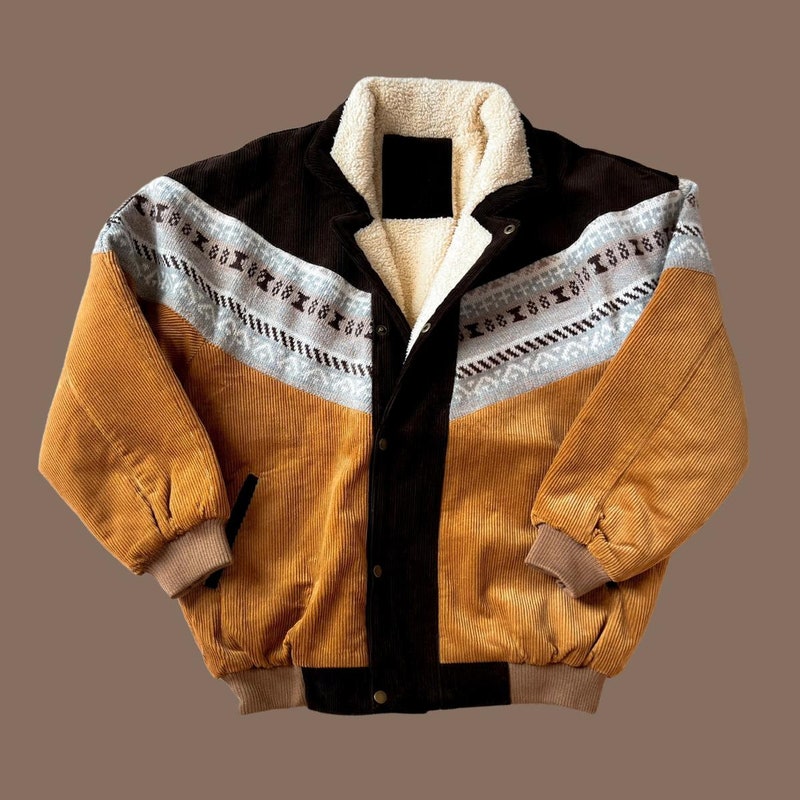 Mens Aztec Coat - Etsy UK