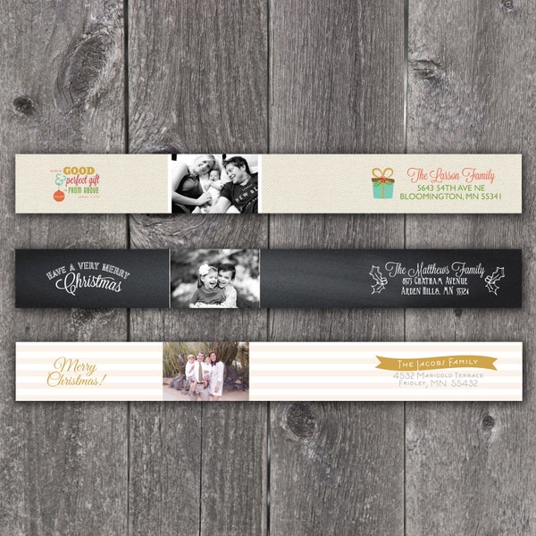 Wrap Around Labels - Etsy