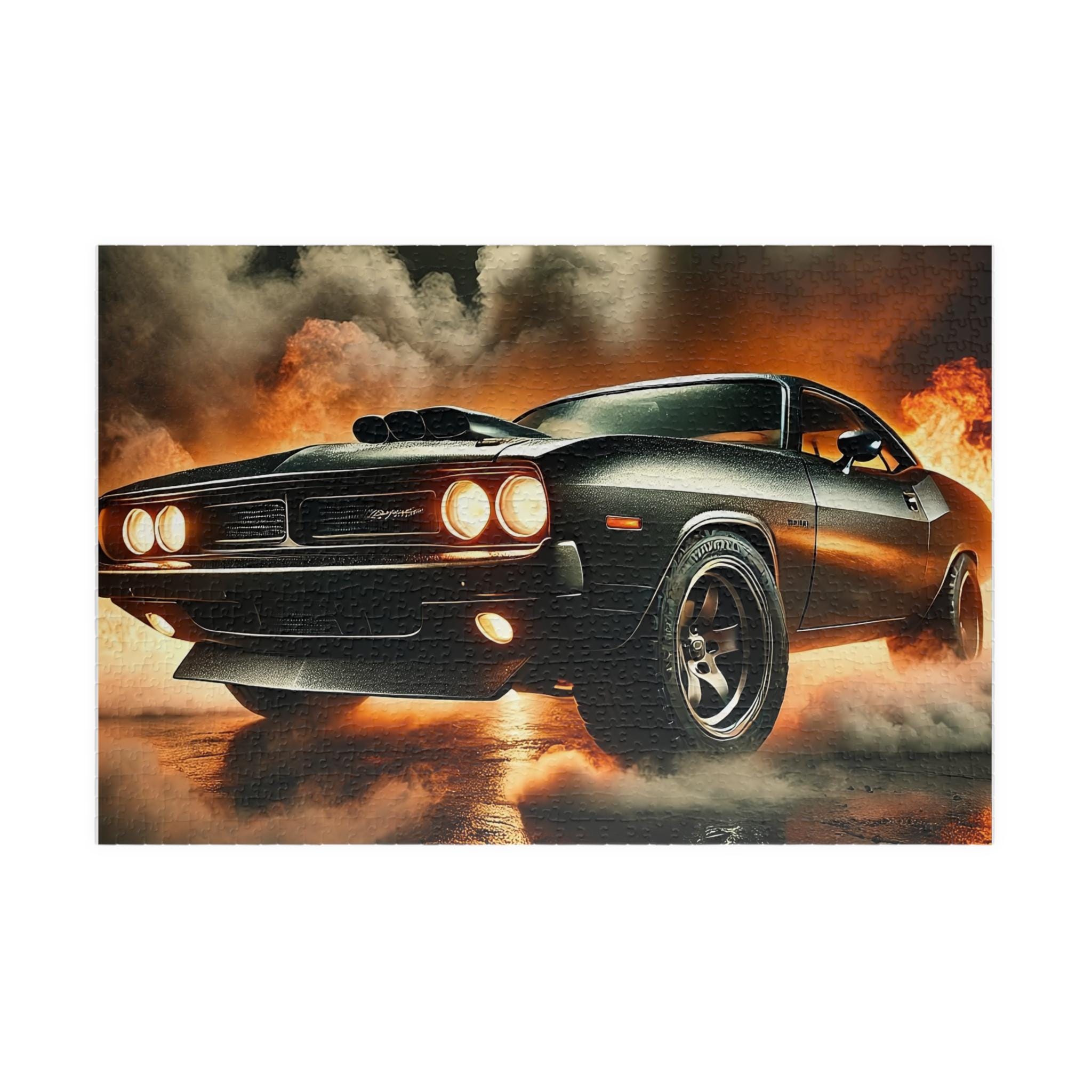Muscle Car Supercar Puzzle - Classic American Musclecar Car Puzzle, 110 ...