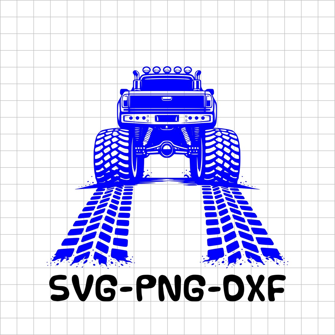 Muddy Tire Track SVG PNG DXF off Road Racing Tracks Cut File Dirt Bike ...