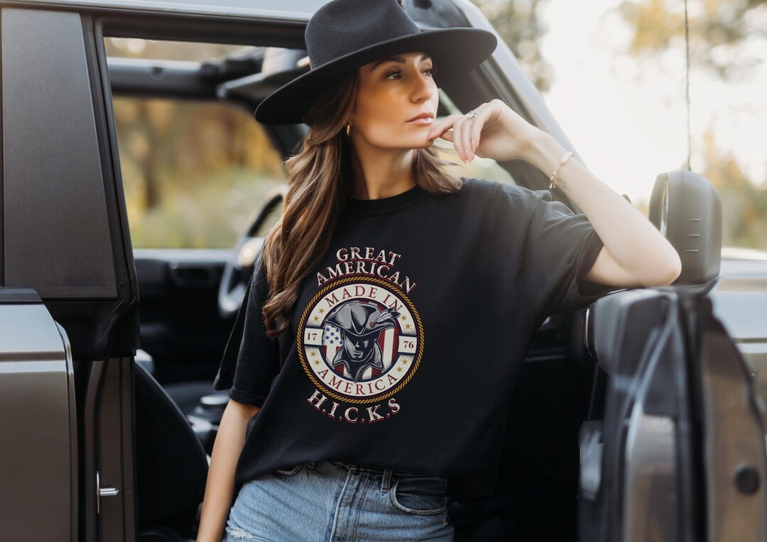 Great American Hicks T-shirt, Made in America 1776, Classic Patriot ...
