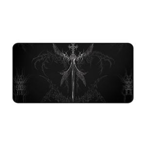 Cybersigilism Mouse Pad, Angel Sword Desk Mat, Gaming Accessories ...