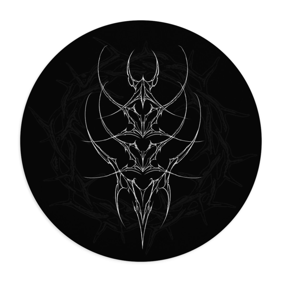 Cybersigilism Crown Mouse Pad, Unique Gaming Desk Accessory, Custom ...