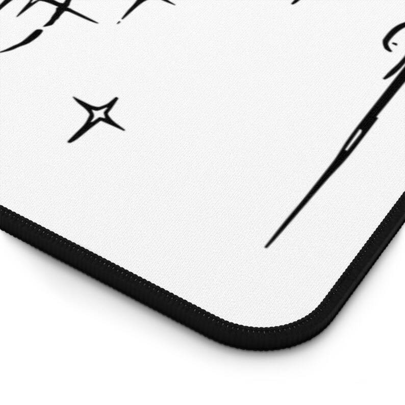 Angel Desk Mat, Captured Stars Inverted Cybersigilism Design - Mouse ...
