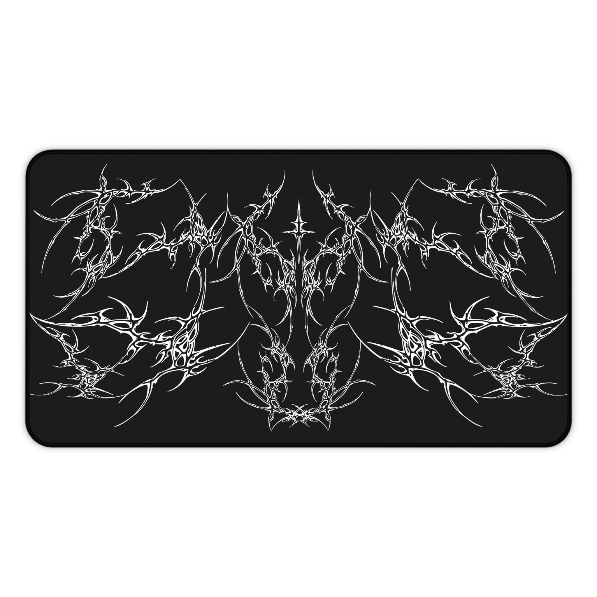 Cybersigilism Symmetry Desk Mat | Geometric Cyber Sigil Mousepad - Etsy