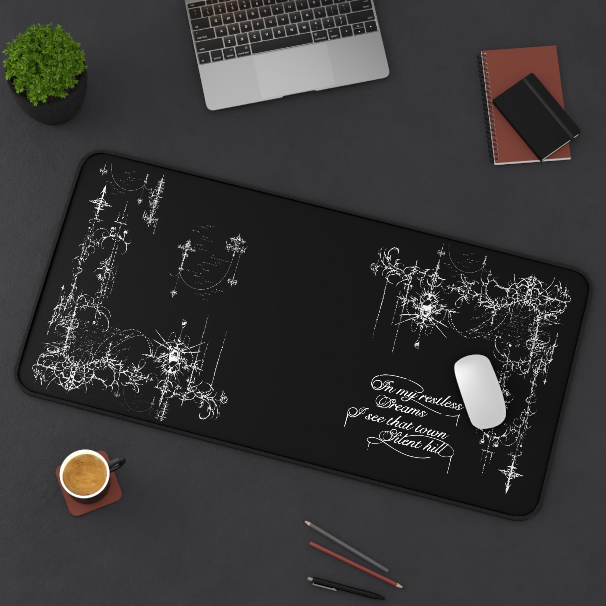 Cybersigilism Desk Mat, Silent Hill Mousepad for Gaming, Computer Desk ...