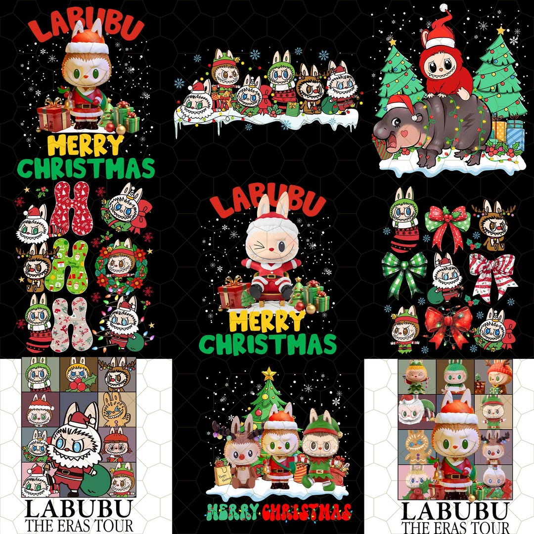 Labubu png, Labubu png, Labubu png, vêtements Labubu, Noël Labubu, Noël ...