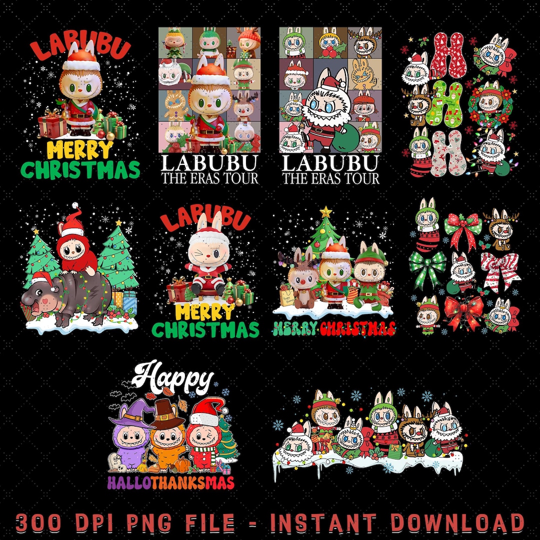 Bundle Design Labubu Png, Funny Labubu Png, Cute Labubu Png, Labubu ...