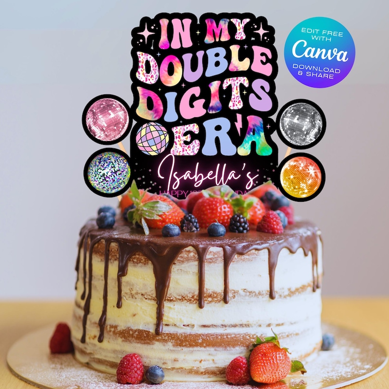 Eras Tour Cake Topper - Etsy