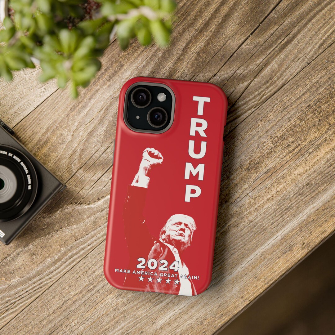 Trump 2024 Presidential Election Phone Case Red Duo Impact-resistant ...