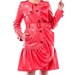 Retro Ruffled Coat Feminine Style Frill Raincoat Плащ В-947 Art.102008 ...