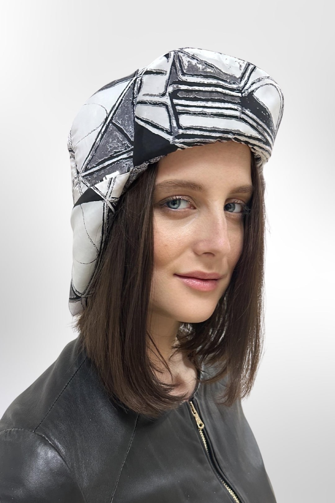 Winter Warm Puffer Hat Quilted Aviator Helmet Cap Bonnet - Etsy