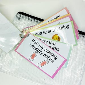 Sensory Calming Bag: Autism Travel Kit With Fidget Toys - Etsy