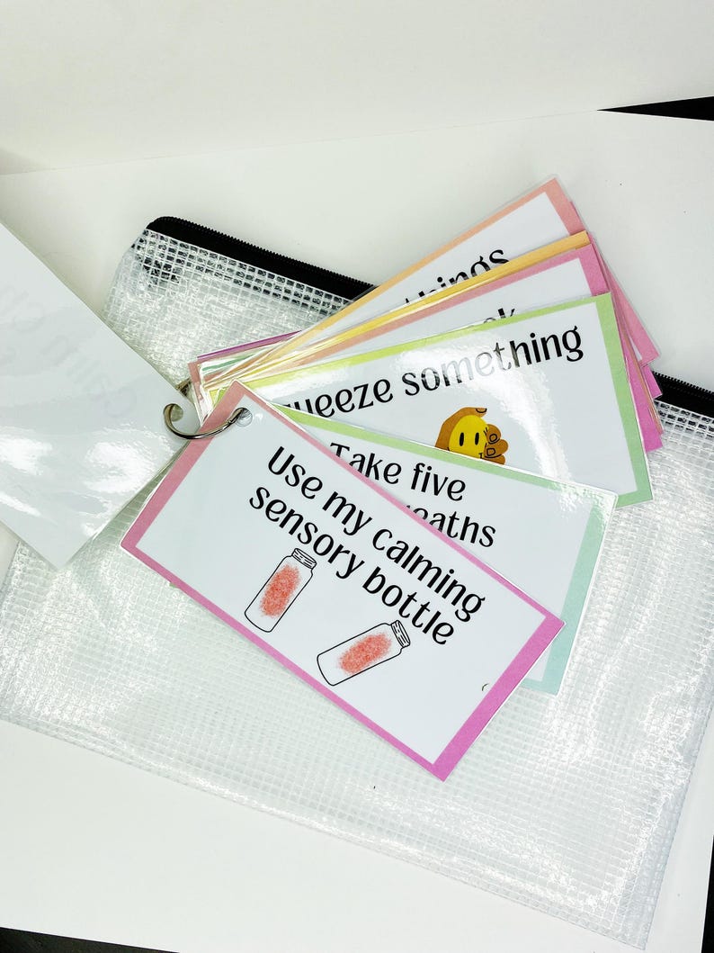 Sensory Calming Bag: Autism Travel Kit With Fidget Toys - Etsy