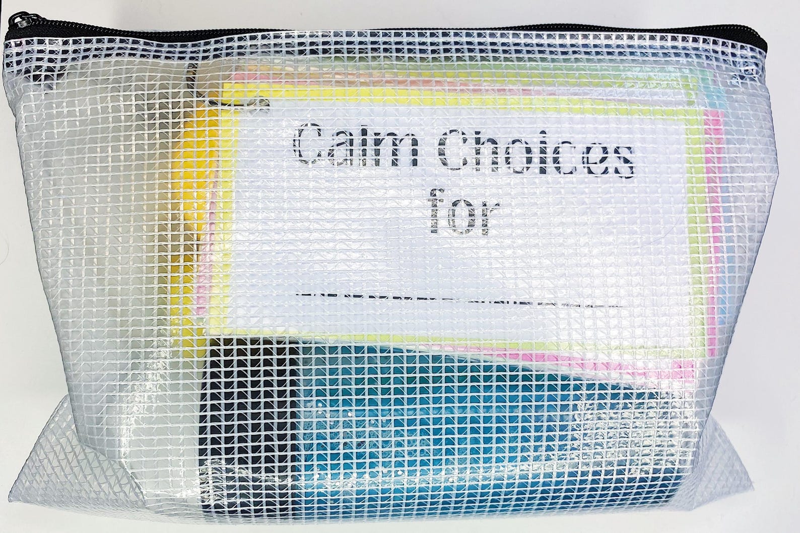Sensory Calming Bag: Autism Travel Kit With Fidget Toys - Etsy