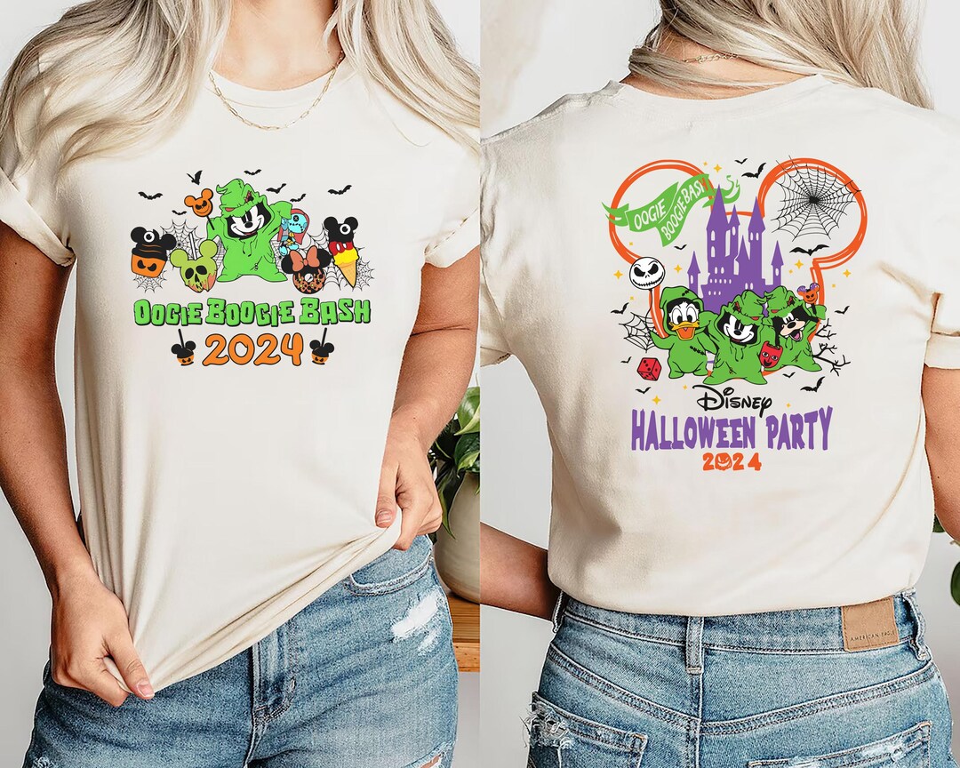 Oogie Boogie Bash T-shirt, Disney Halloween Party Shirt, Mickey ...