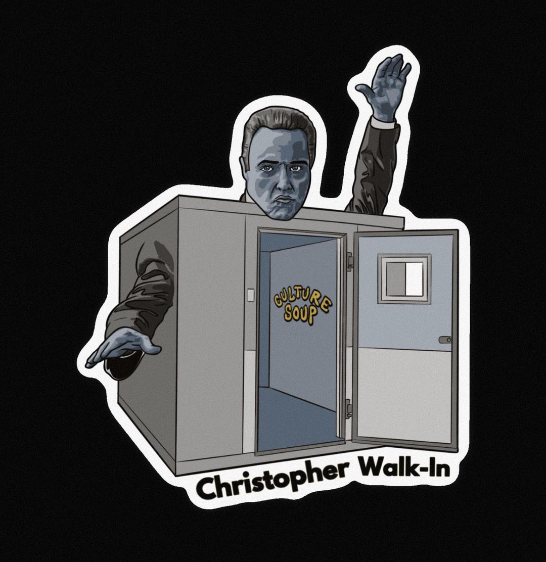 Christopher Walk-in Pop Culture Bumper Sticker Decal Funny Pun Gifts ...