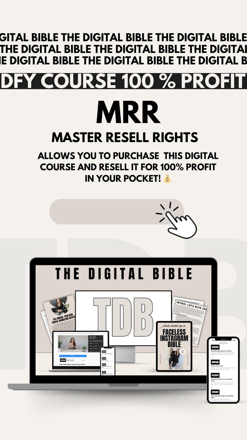 THE DIGITAL BIBLE Digital Marketing Course How to Start Your Online ...